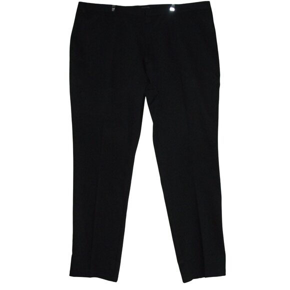 oobe | Pants | Oobe Pants Mens 46 X 36 Black Polyester Flat Front ...